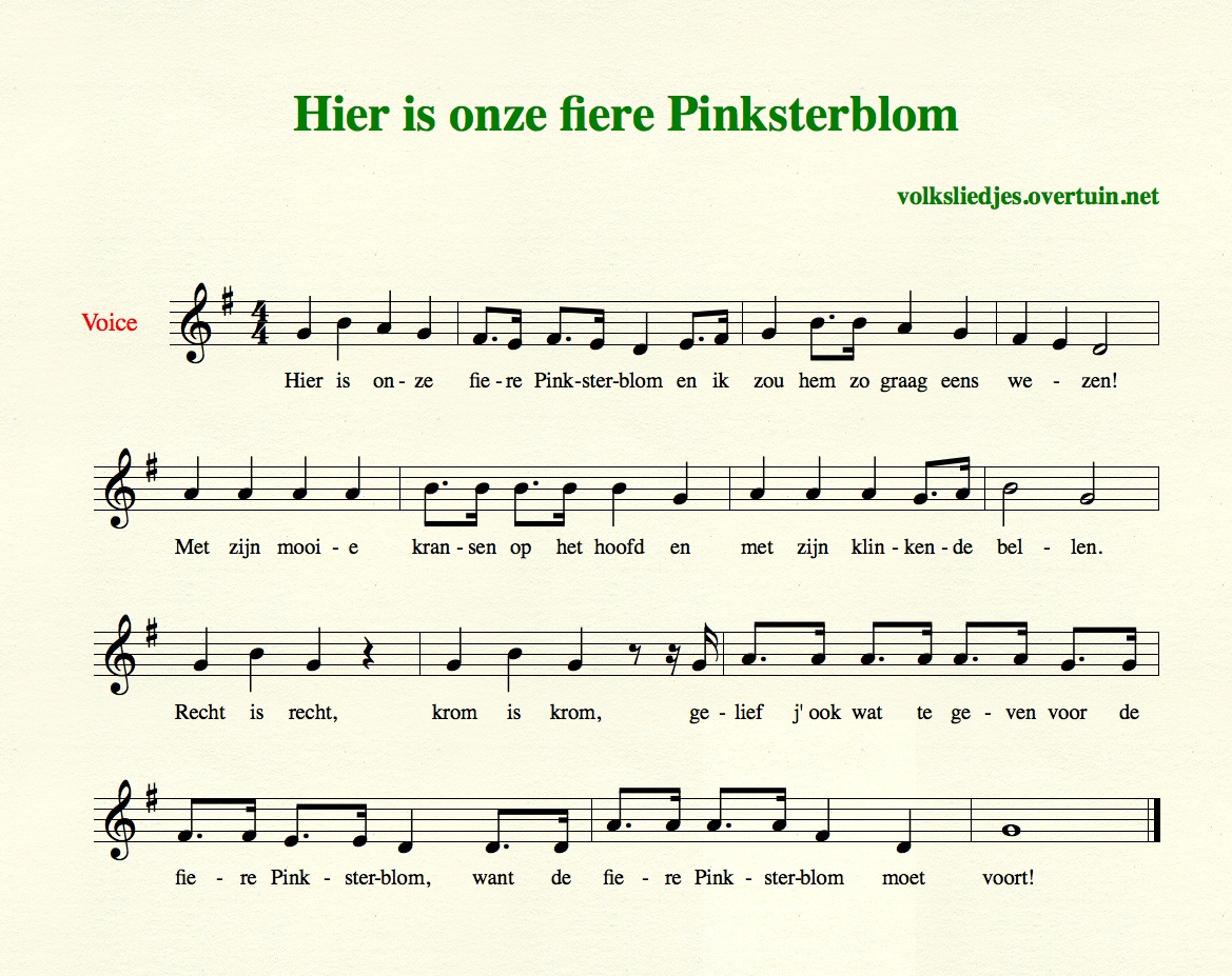 Volksliedjes H / bladmuziek oud hollandse liedjes, oude liederen, liedjes uit grootmoeders tijd